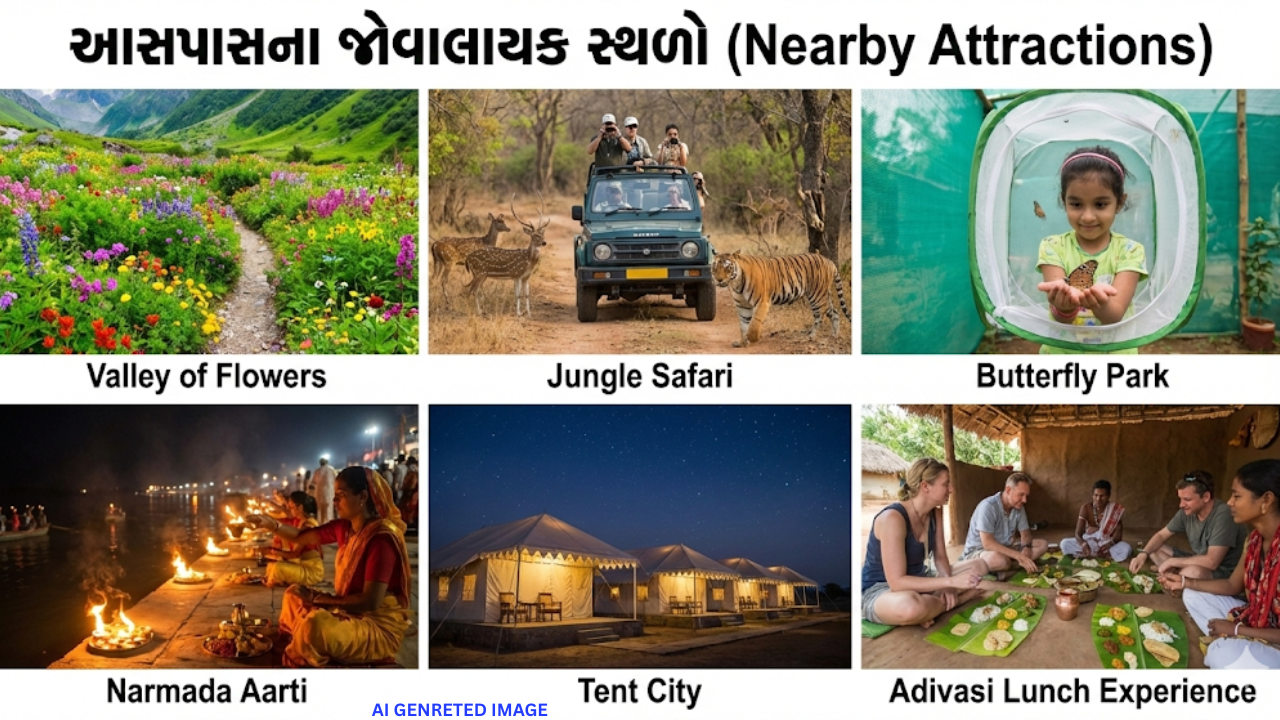 Statue Of Unity કેવી રીતે પહોંચવું?